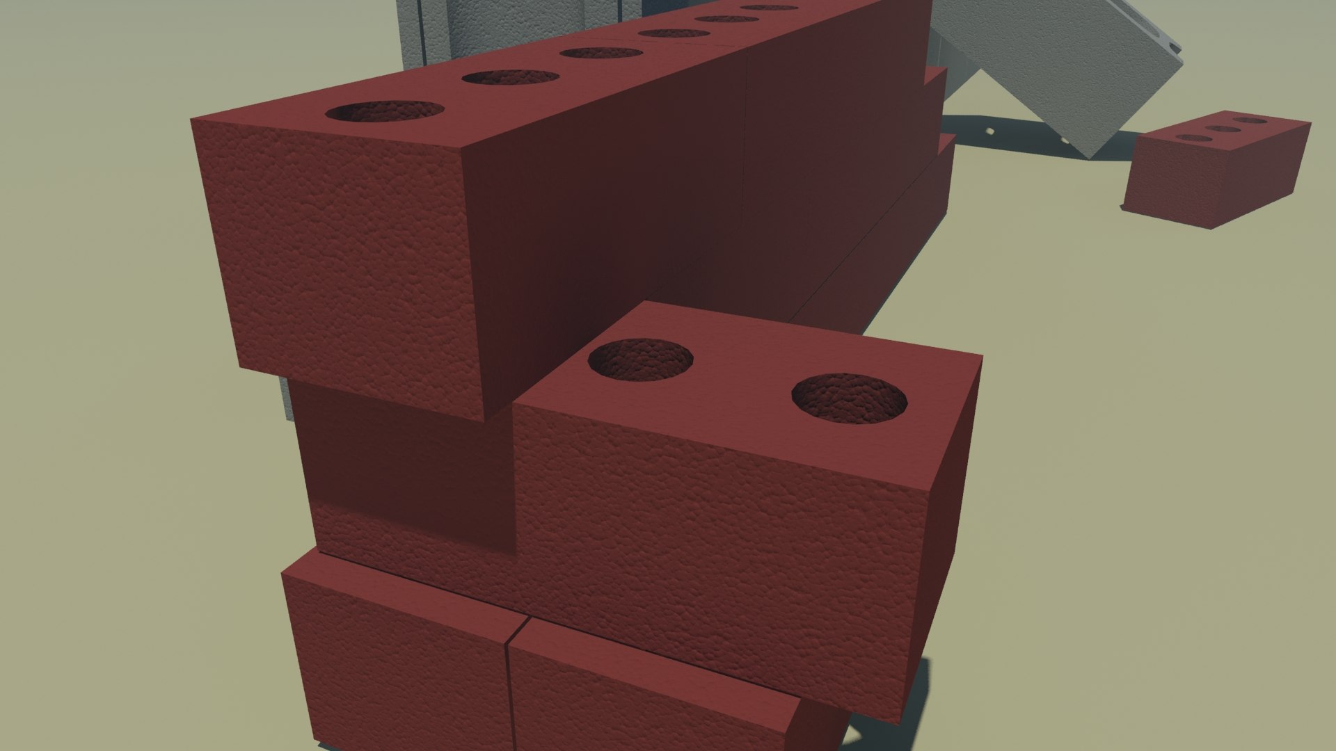 Free Bricks Materials 3d Model