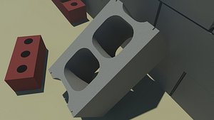 Free 3D Bricks Models - Available For Download On TurboSquid