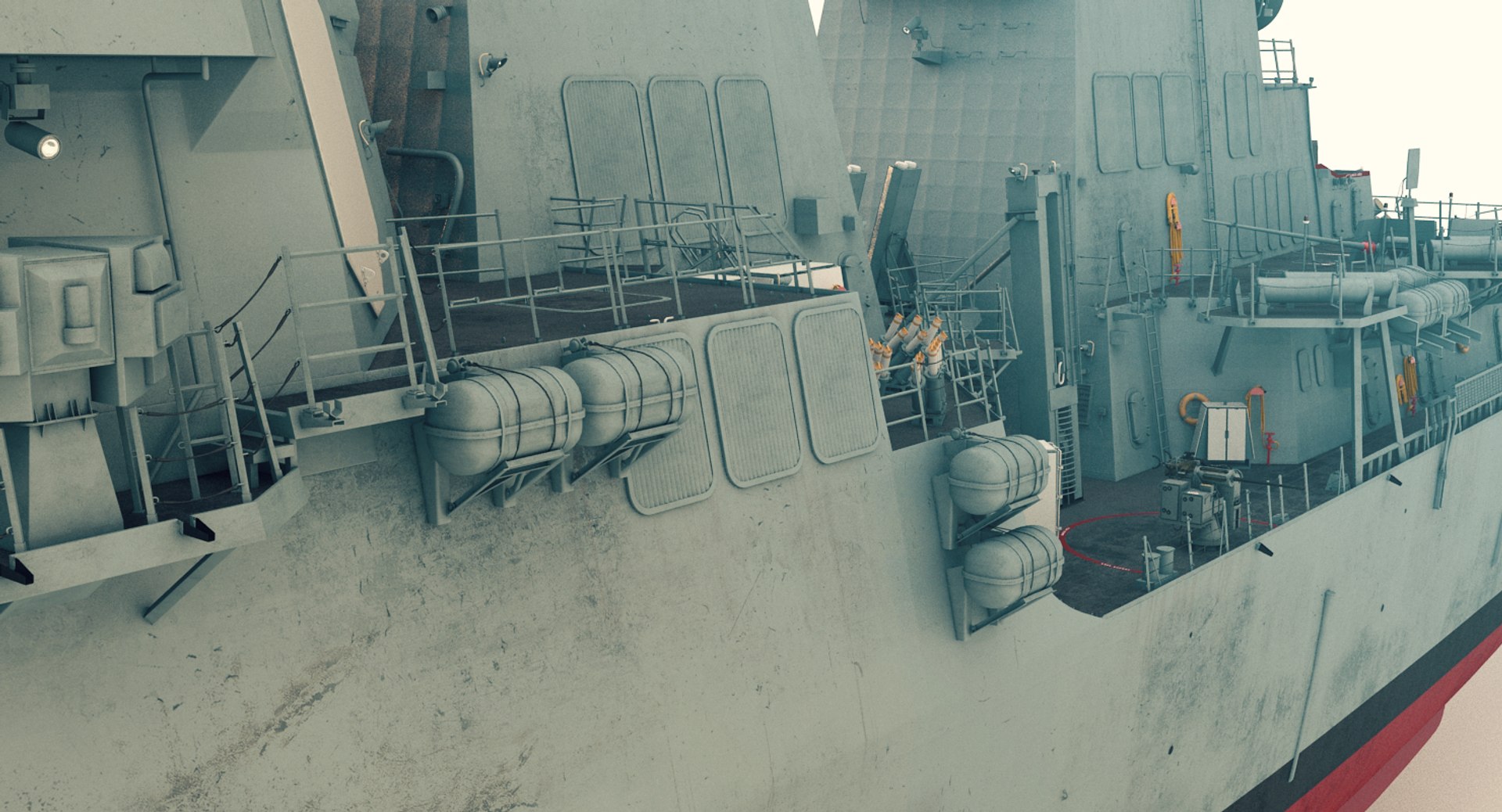 Uss Porter 3D Model - TurboSquid 1396895