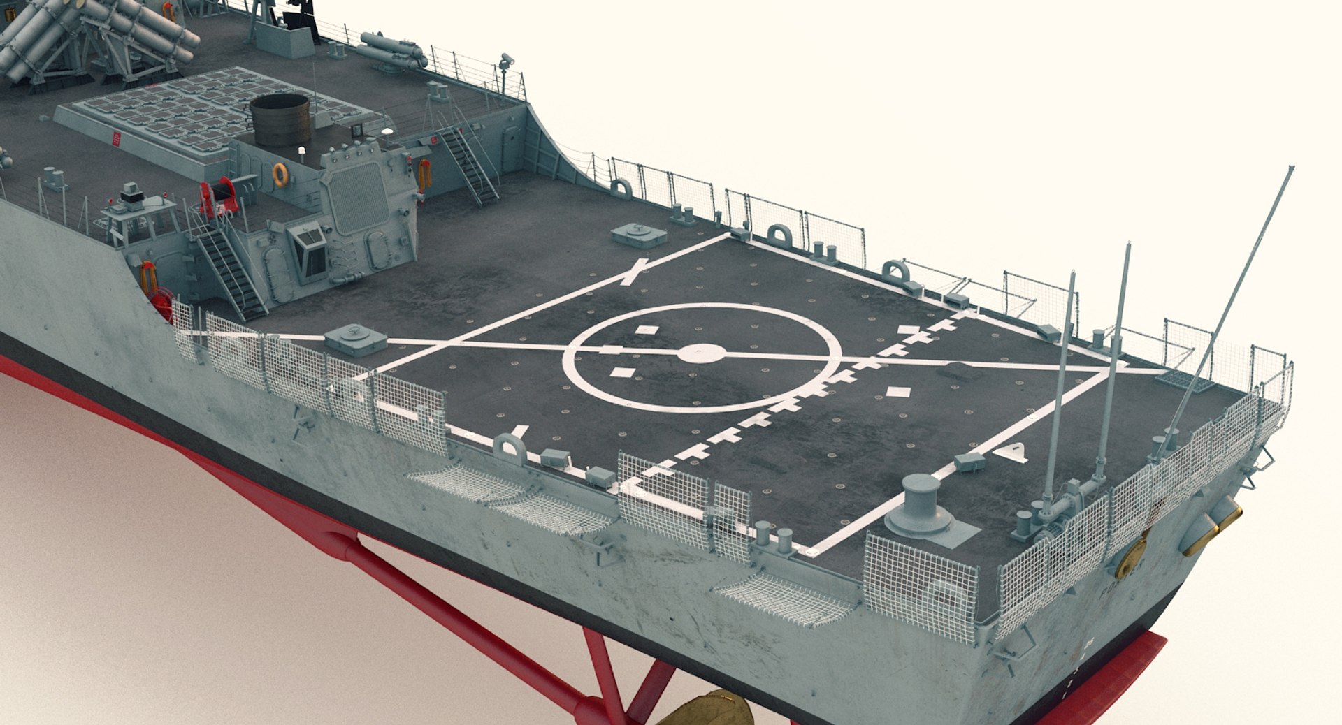 Uss Porter 3D Model - TurboSquid 1396895