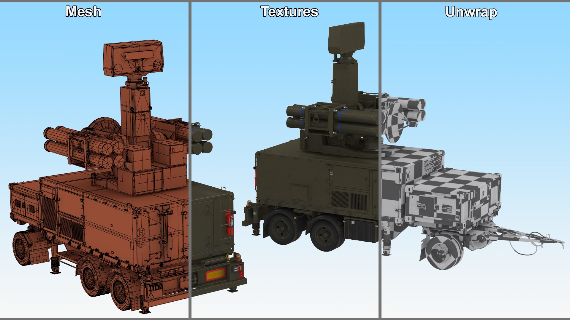 Crotale NG Air Defense Missile System 3D - TurboSquid 2208815
