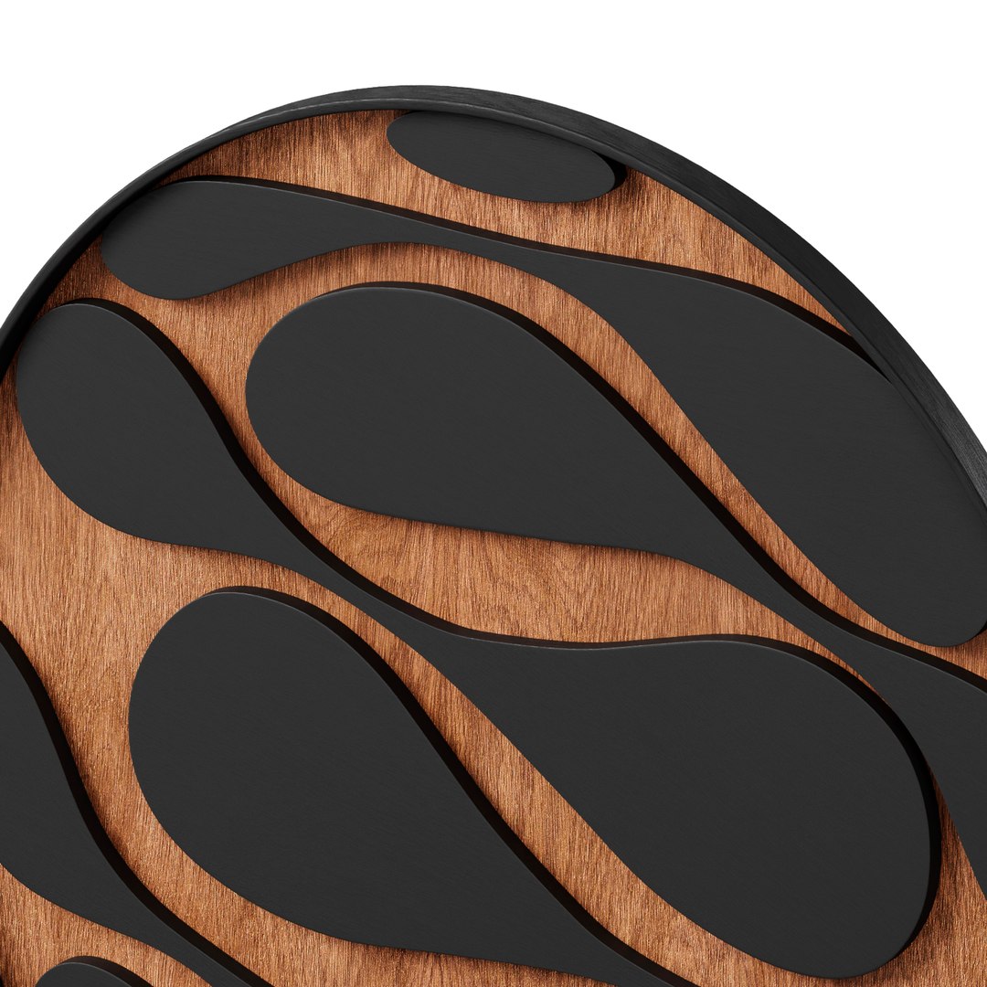 3D Model Rustic Wood Wall Art - TurboSquid 2322195