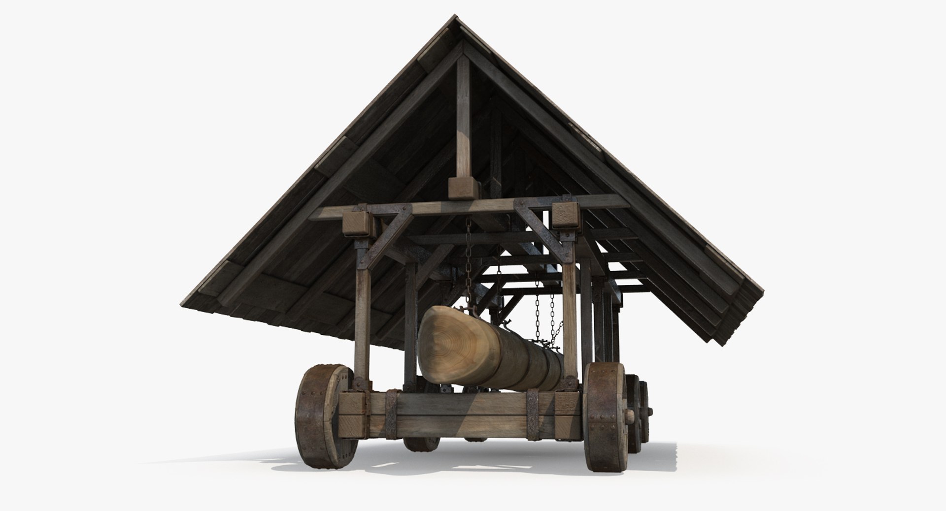 Medieval Battering Ram Model