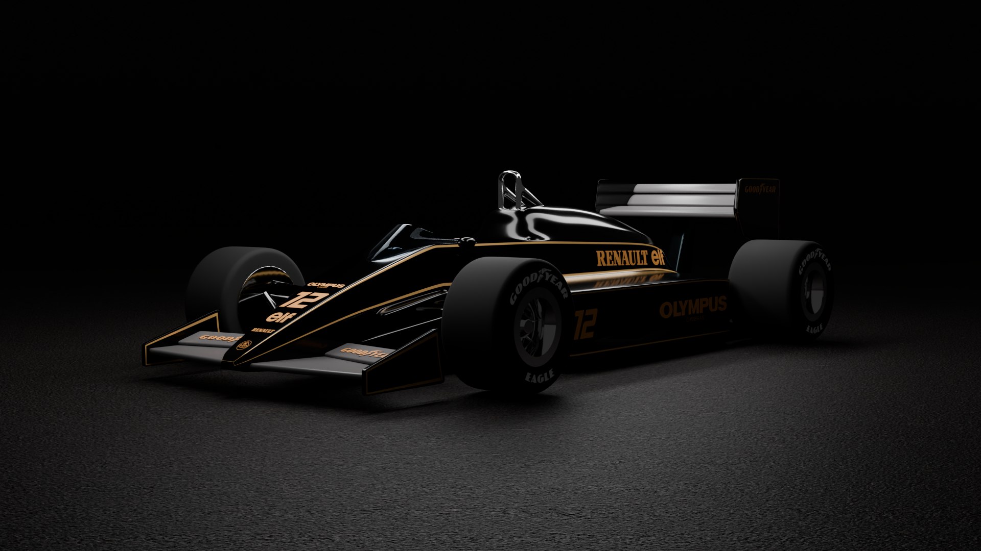 LOTUS RENAULT 97T 1985 - 3D 模型3D模型 - TurboSquid 2240712