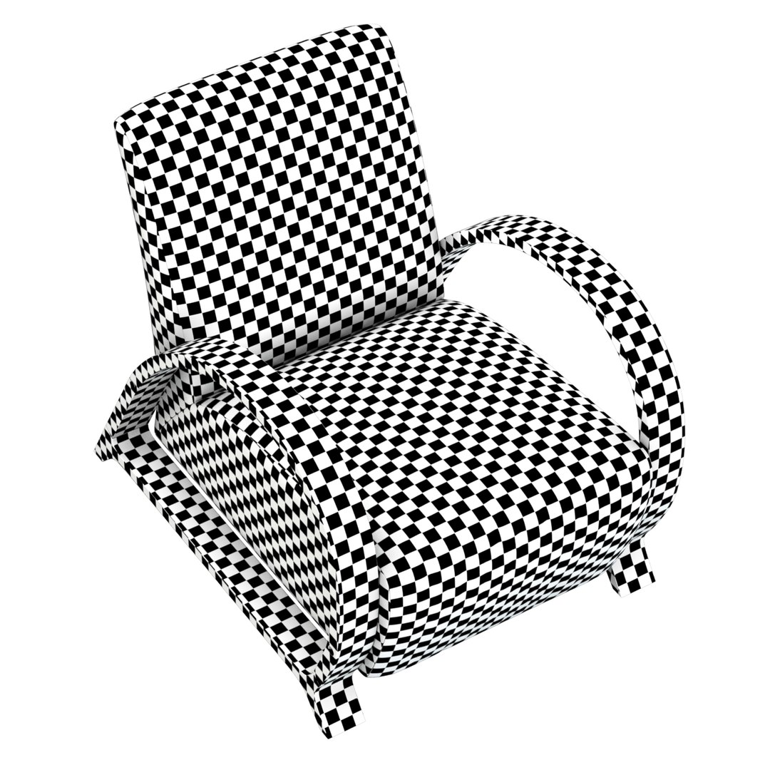 Arch-support caracole chair 3D - TurboSquid 1575089