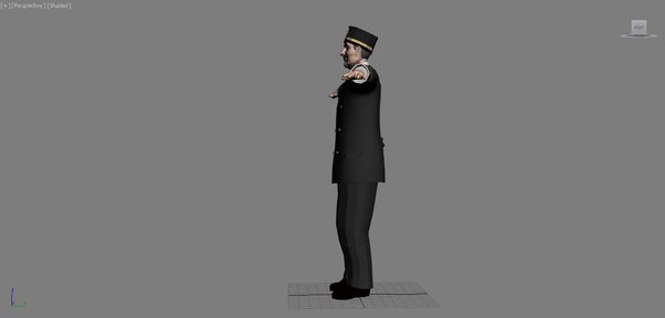 3d admiral toon ottoman model