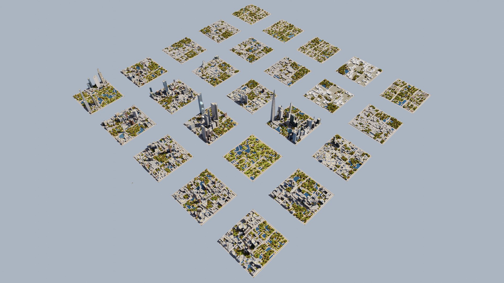 3D Blender City Building Cycle Model - TurboSquid 1518176
