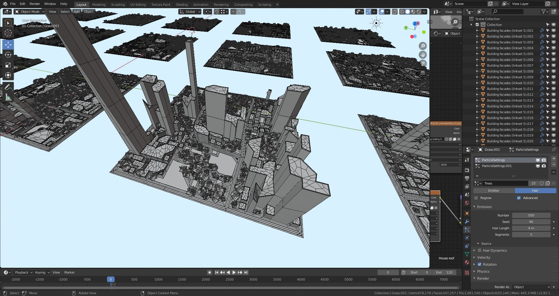 3D blender city building cycle model - TurboSquid 1518176