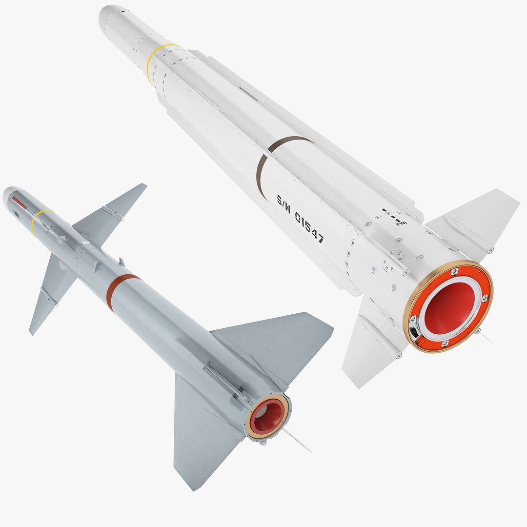 3D Rim-162 Sea Sparrow Missile - TurboSquid 1473763