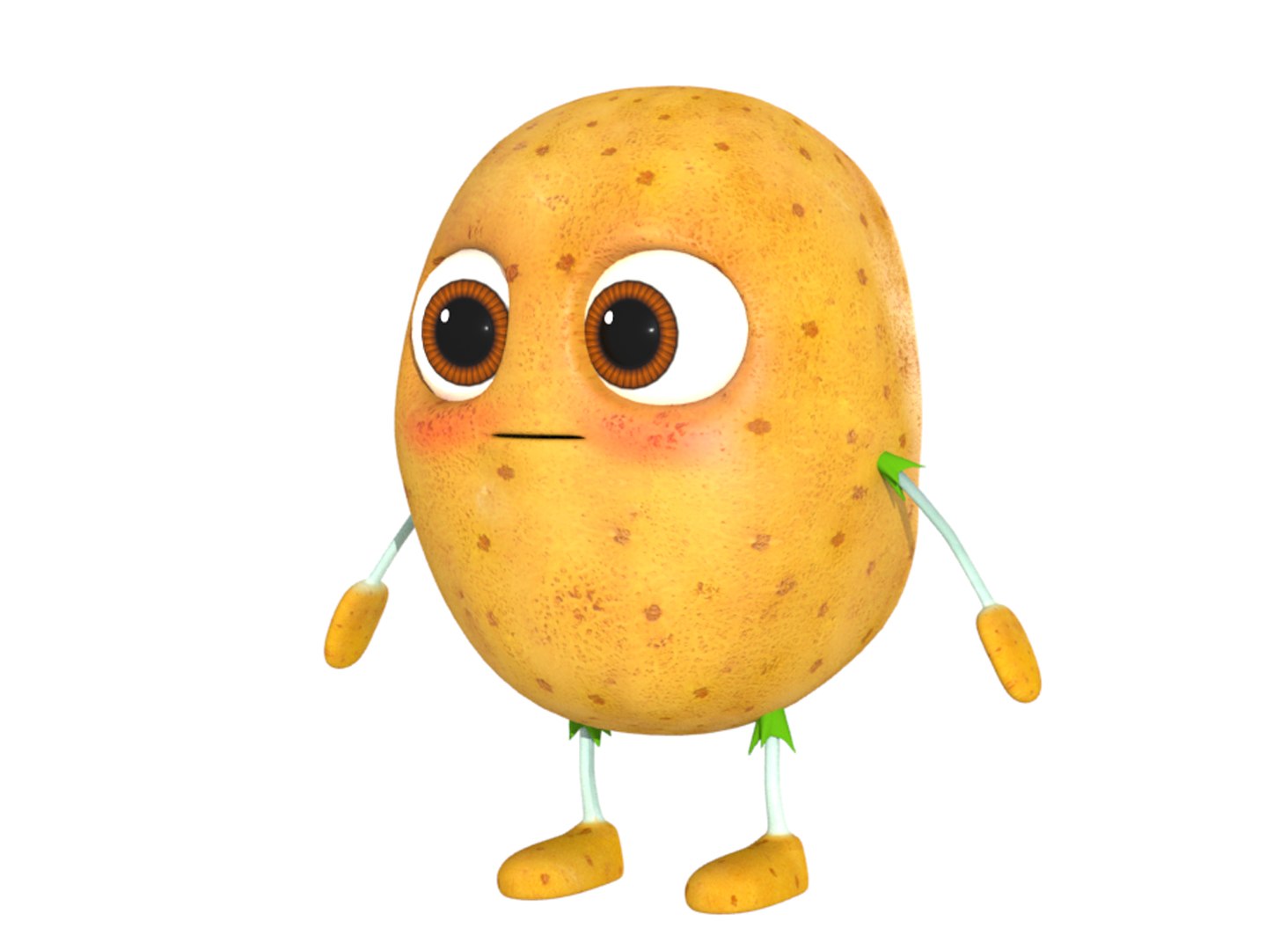 Potaeto character 3D - TurboSquid 1274798