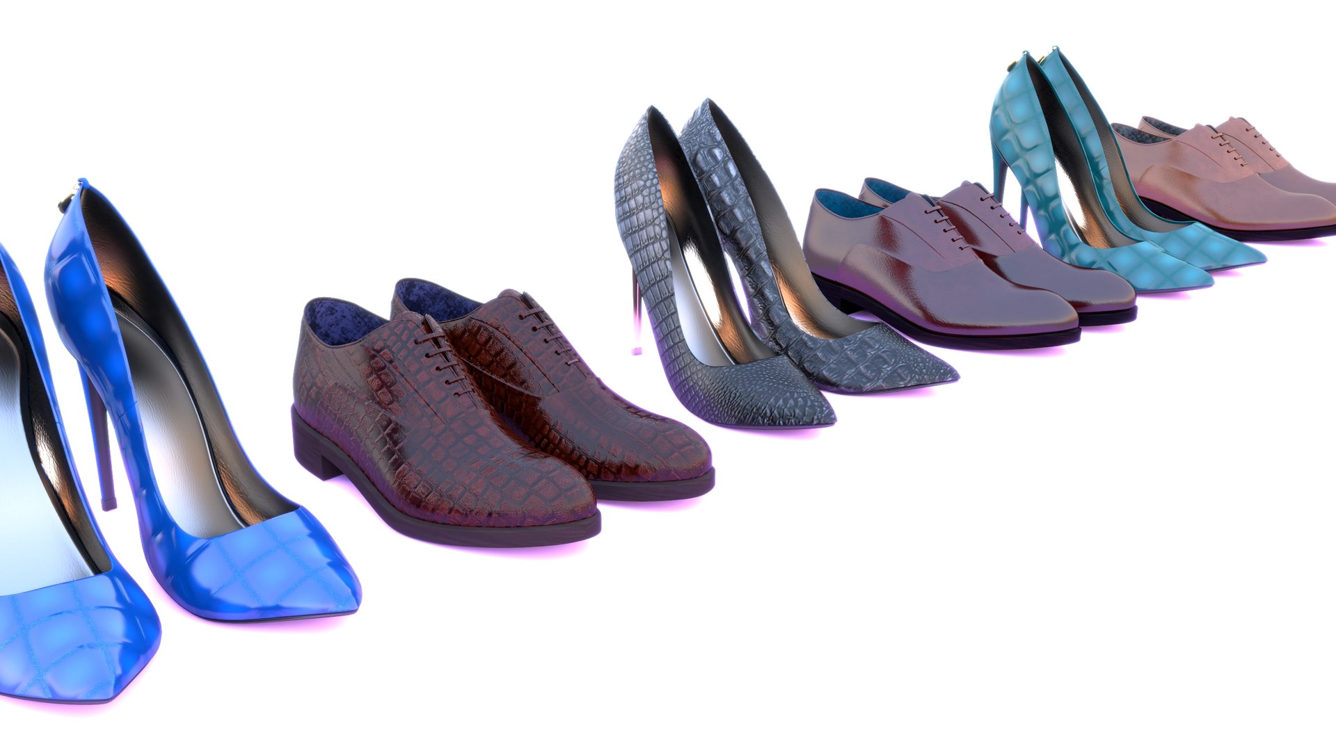 3D shoes model - TurboSquid 2029713