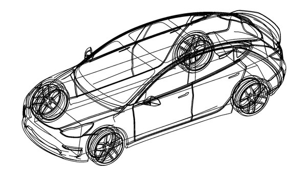 Tesla Model 3 Revit Model - Detail Item3Dモデル - TurboSquid 2038187