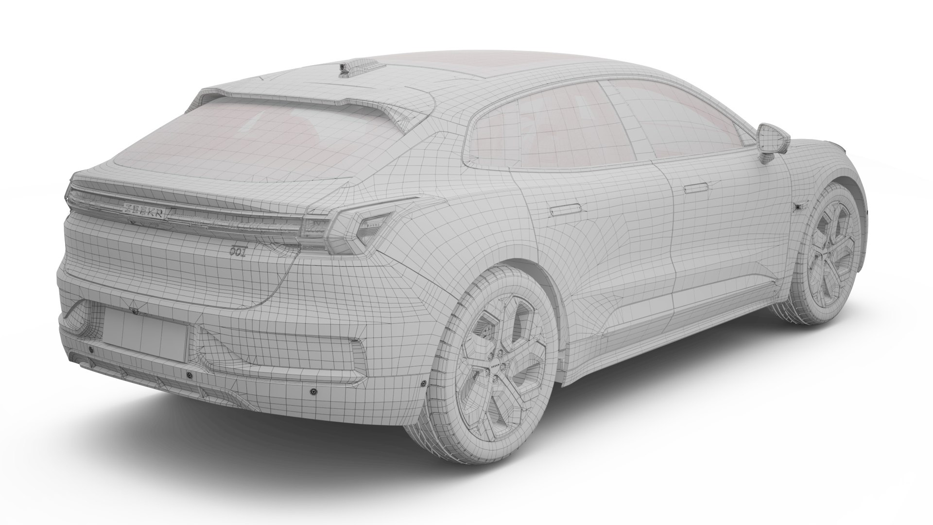 3D 2024 Geely Zeekr 001 - TurboSquid 2175334