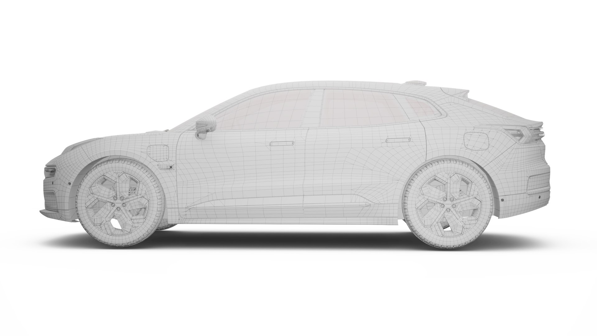 3D 2024 Geely Zeekr 001 - TurboSquid 2175334