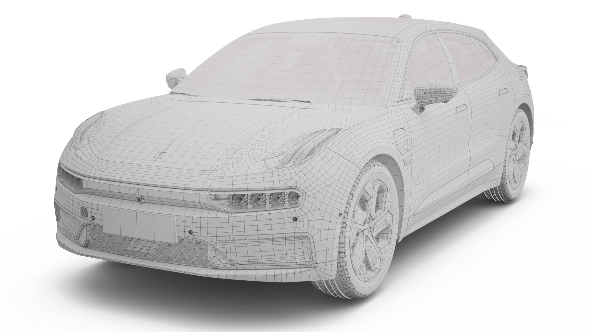 3D 2024 Geely Zeekr 001 - TurboSquid 2175334