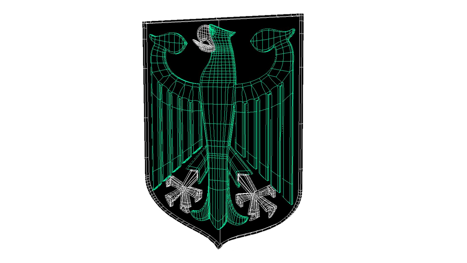 3D Coat Of Arms Of Germany 3D Model - TurboSquid 2283291