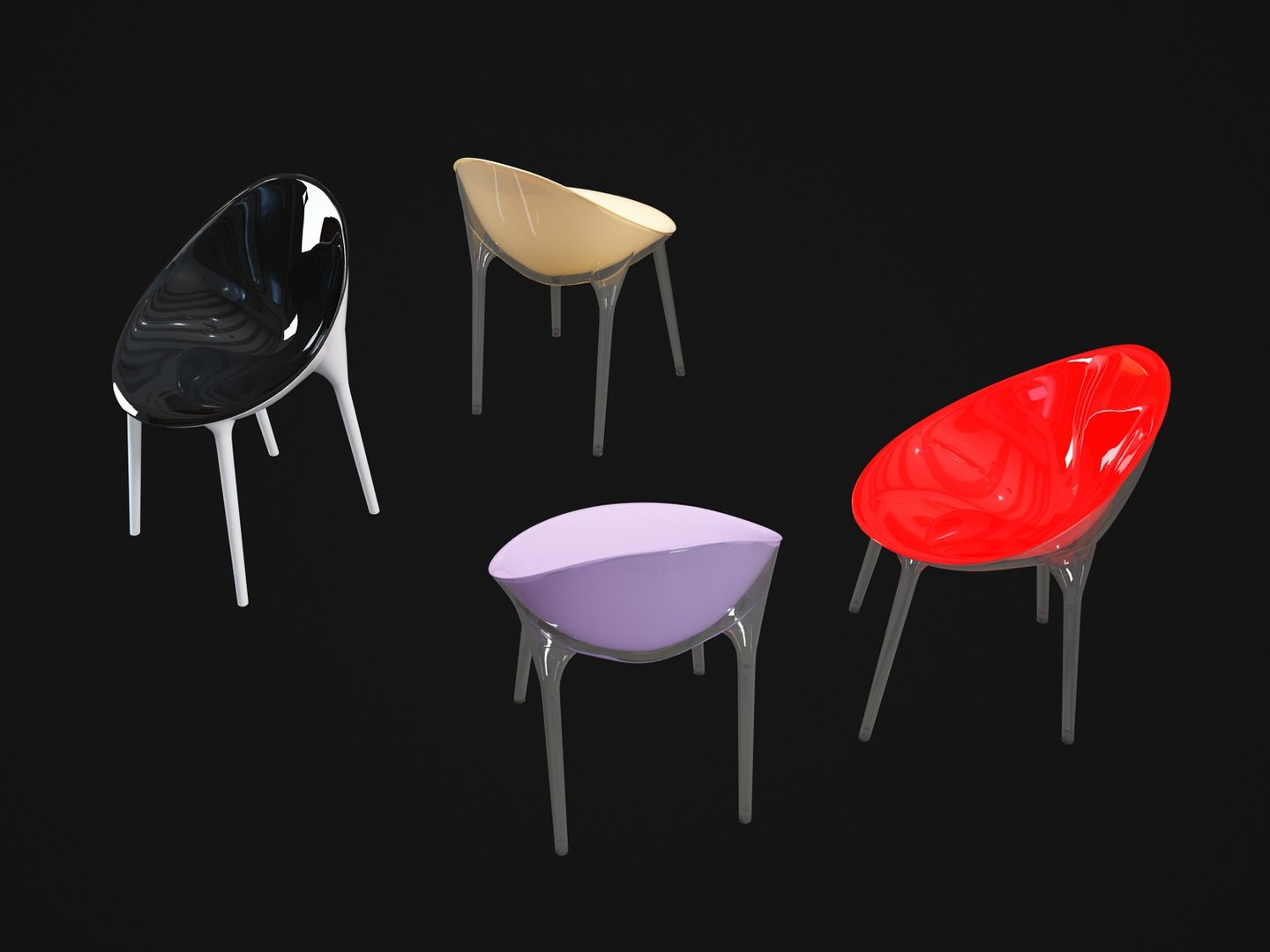 3d Mr-impossible-chair Model