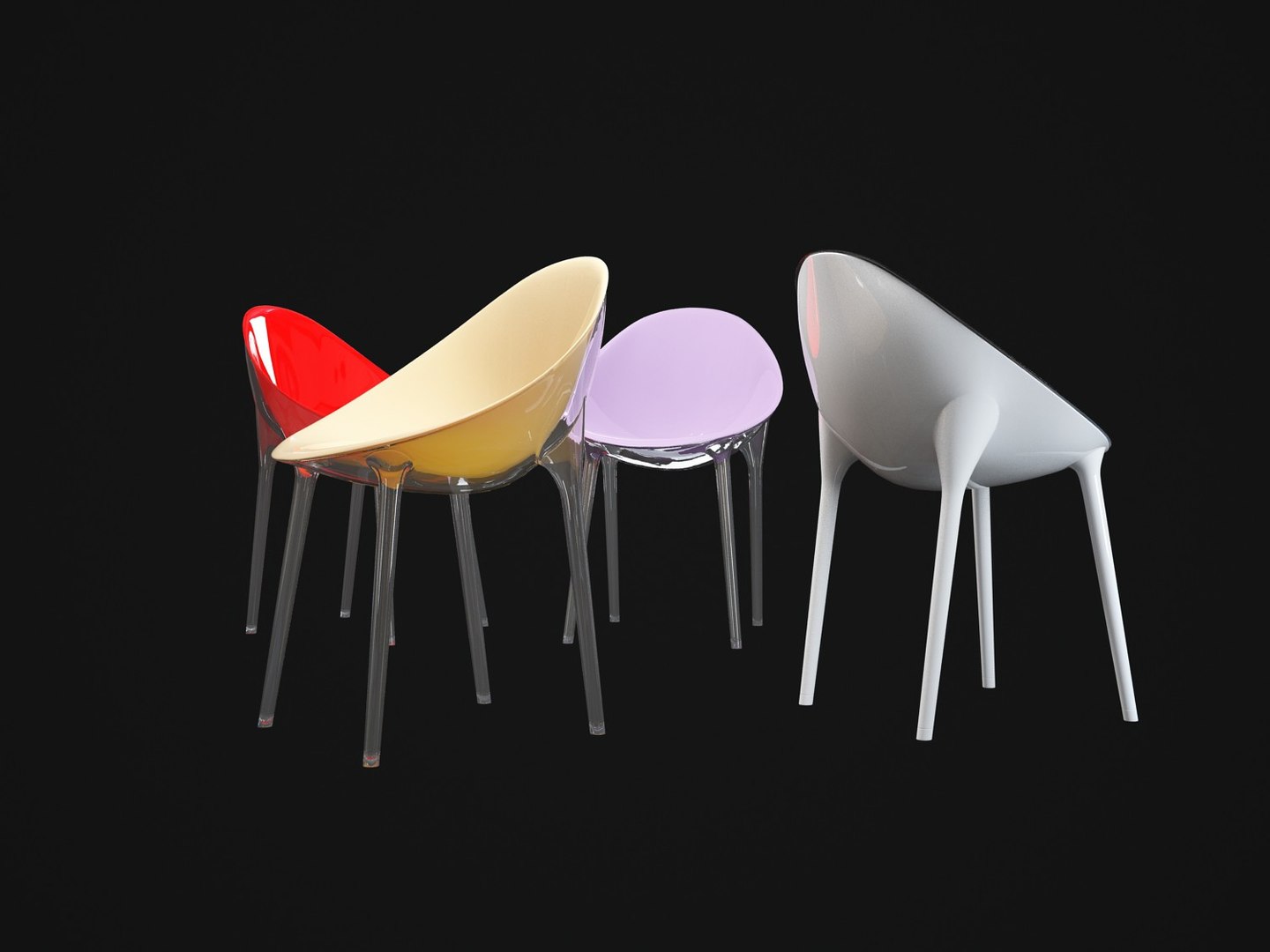 3d Mr-impossible-chair Model