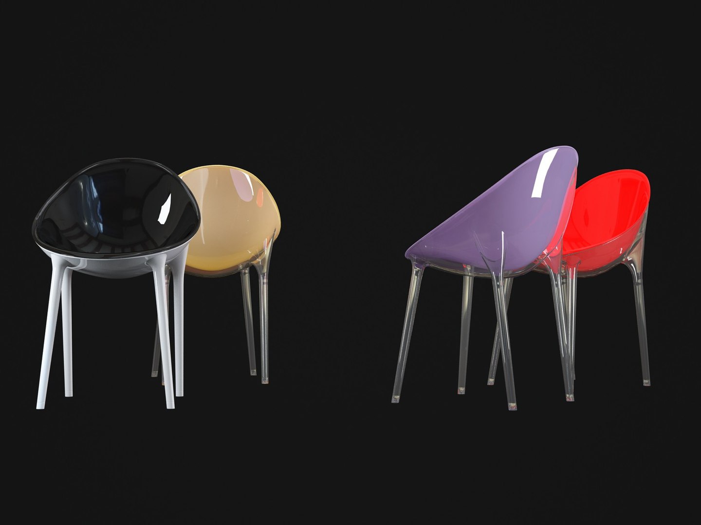 3d Mr-impossible-chair Model