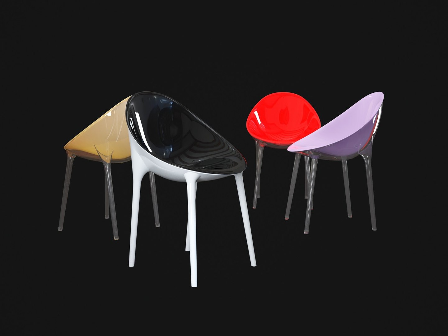 3d Mr-impossible-chair Model