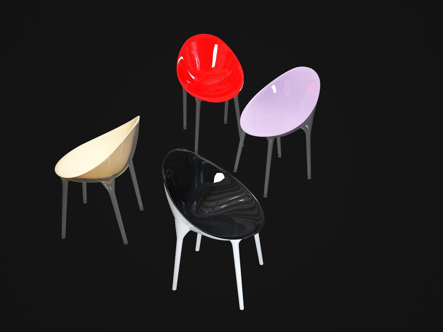 3d Mr-impossible-chair Model