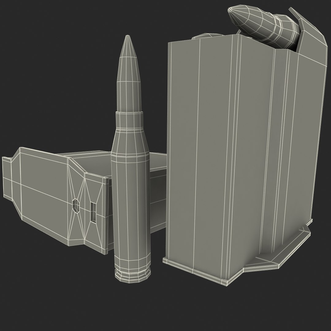 precision rifle magazine 3d 3ds