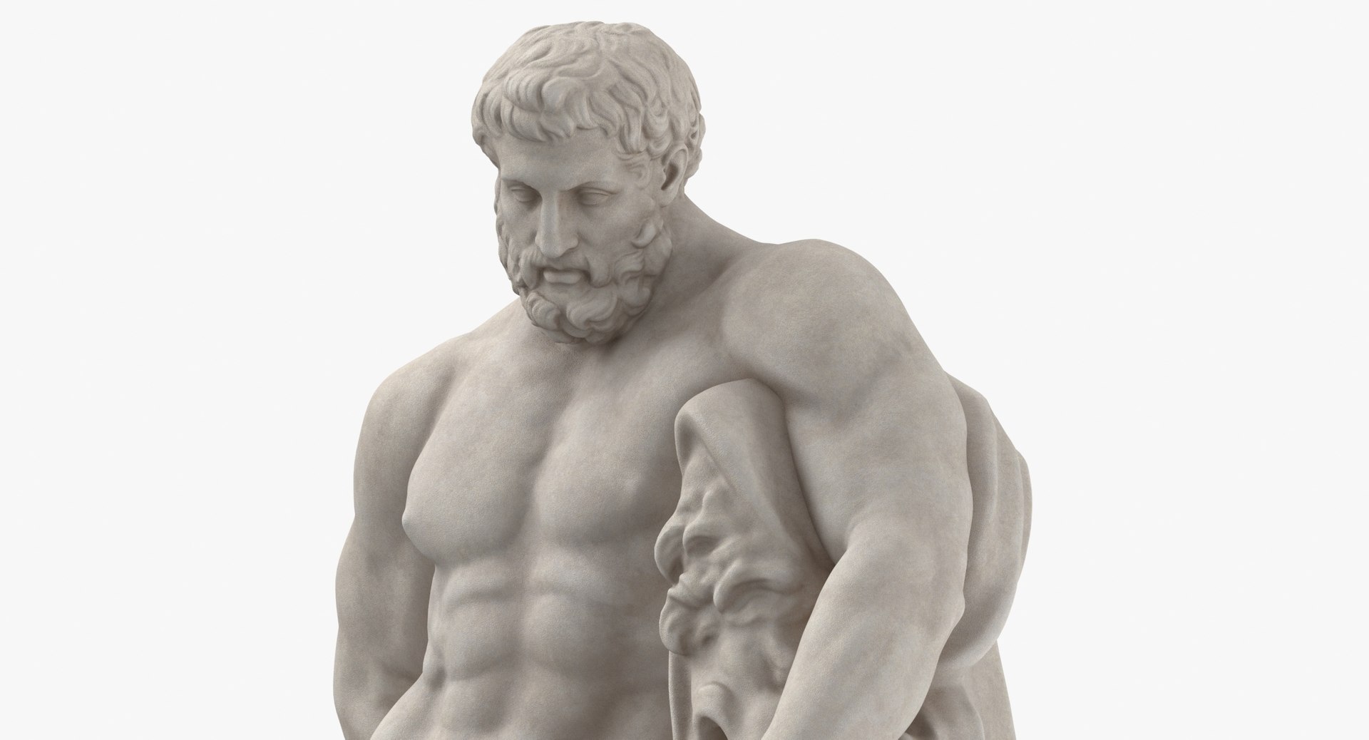Roman Hercules Statue 3D Model - TurboSquid 2176811