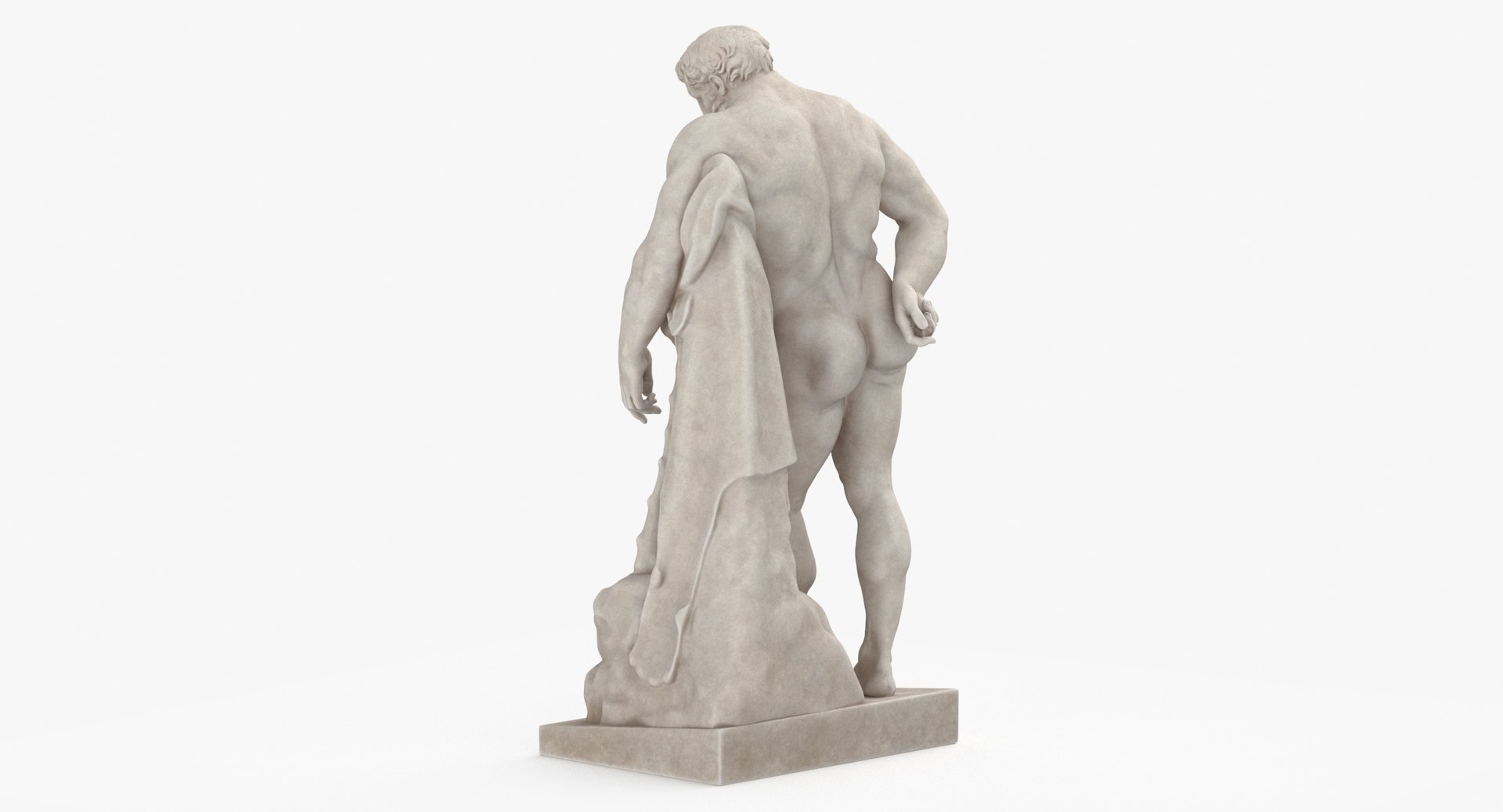 Roman Hercules Statue 3D Model - TurboSquid 2176811
