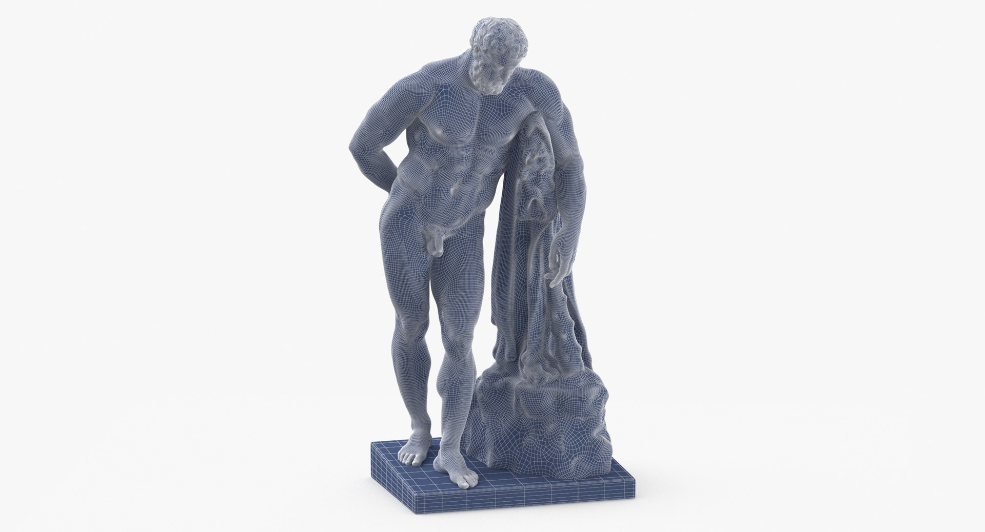 Roman Hercules Statue 3D Model - TurboSquid 2176811