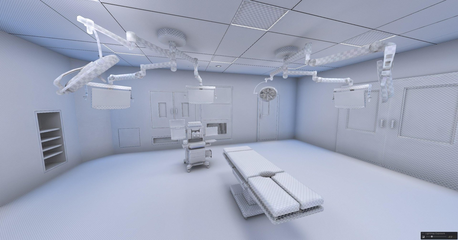 Operating Room With Equipment Unity Asset Model - TurboSquid 2151850