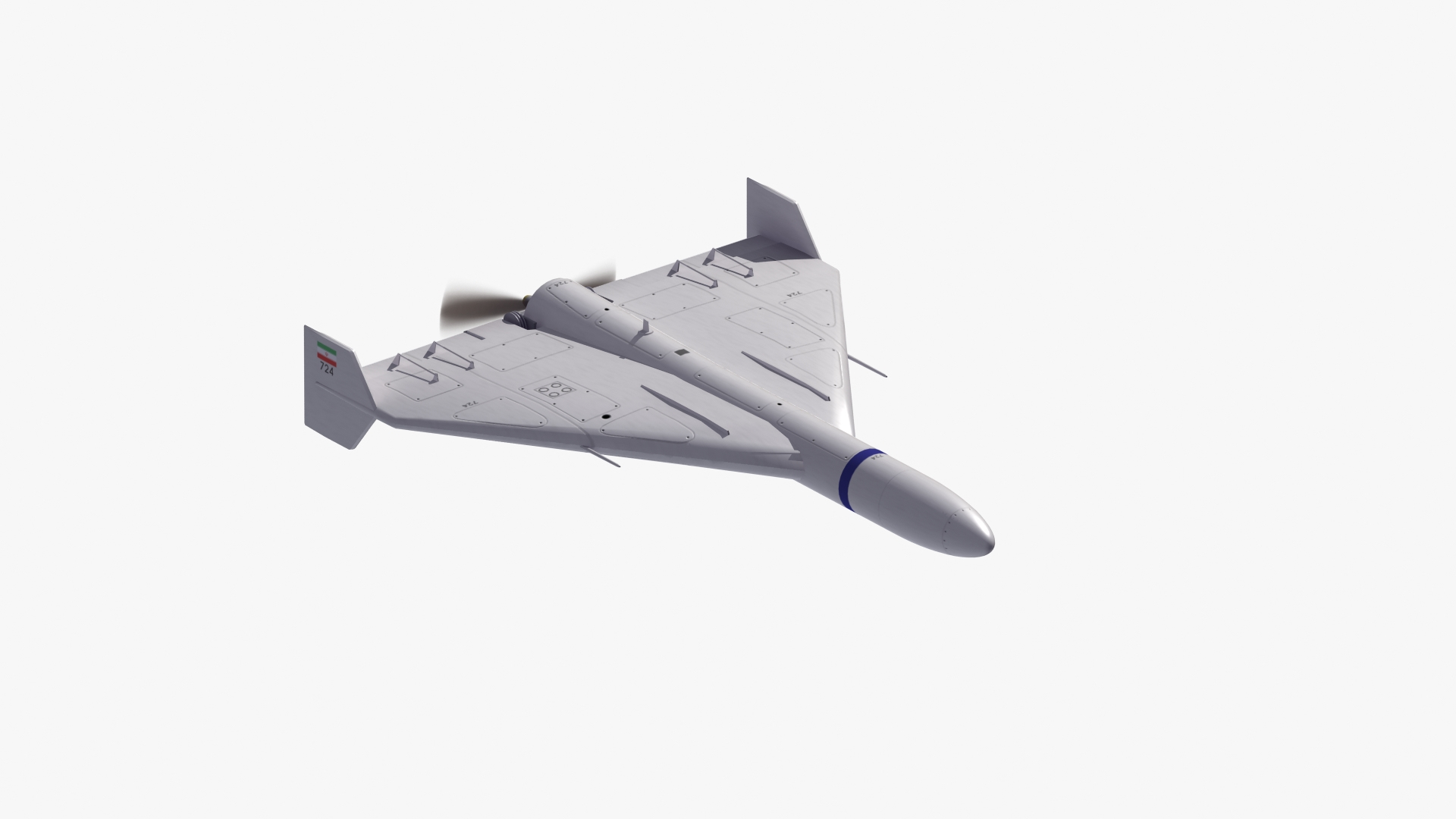 3D Shahed-136 Attack Drone - TurboSquid 2217702