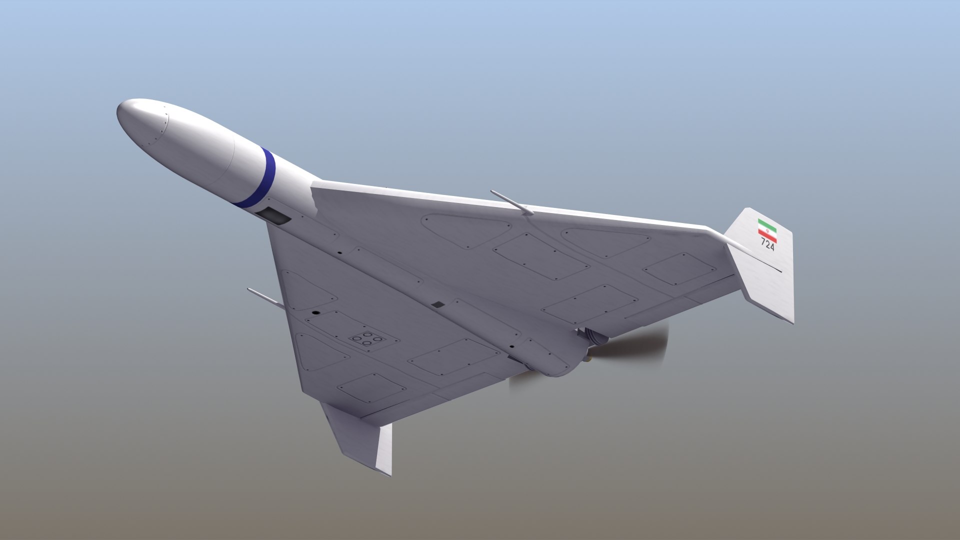 3D Shahed-136 Attack Drone - TurboSquid 2217702
