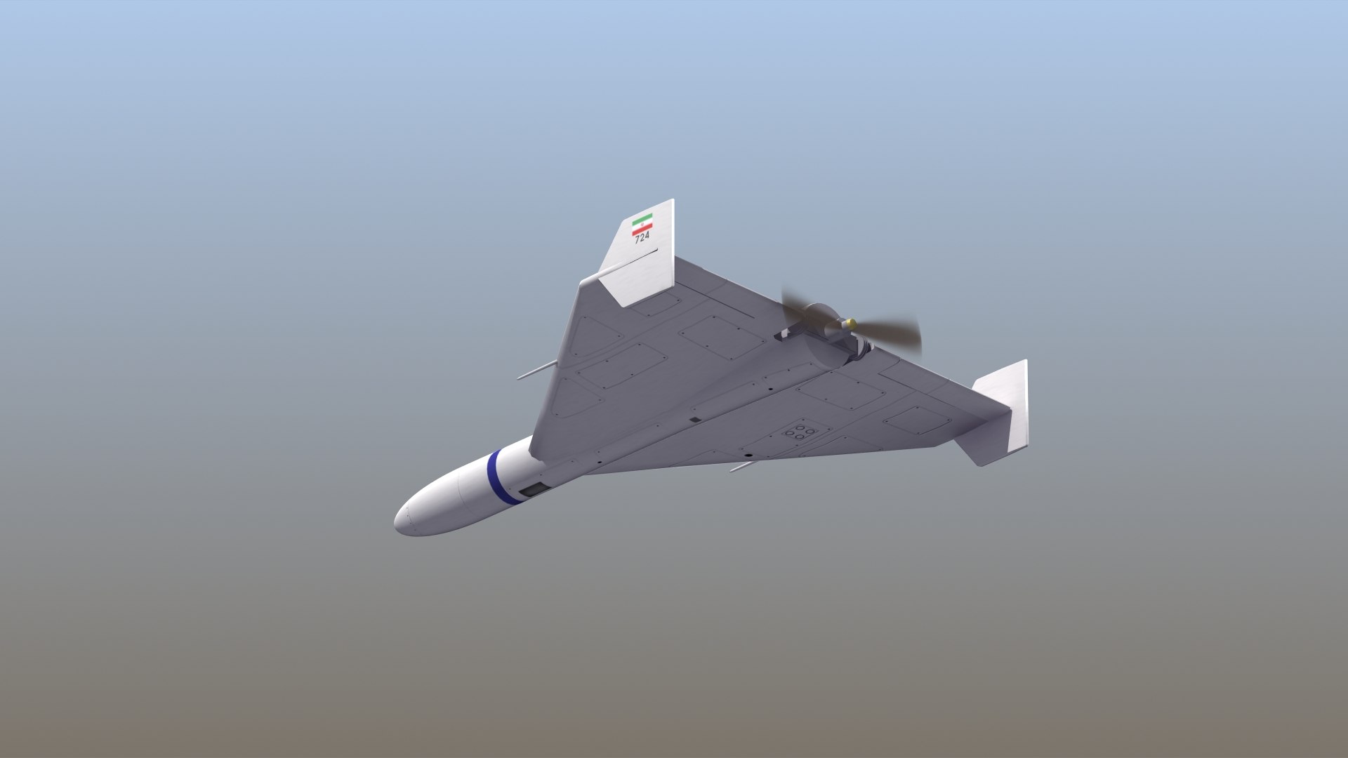 3D Shahed-136 Attack Drone - TurboSquid 2217702