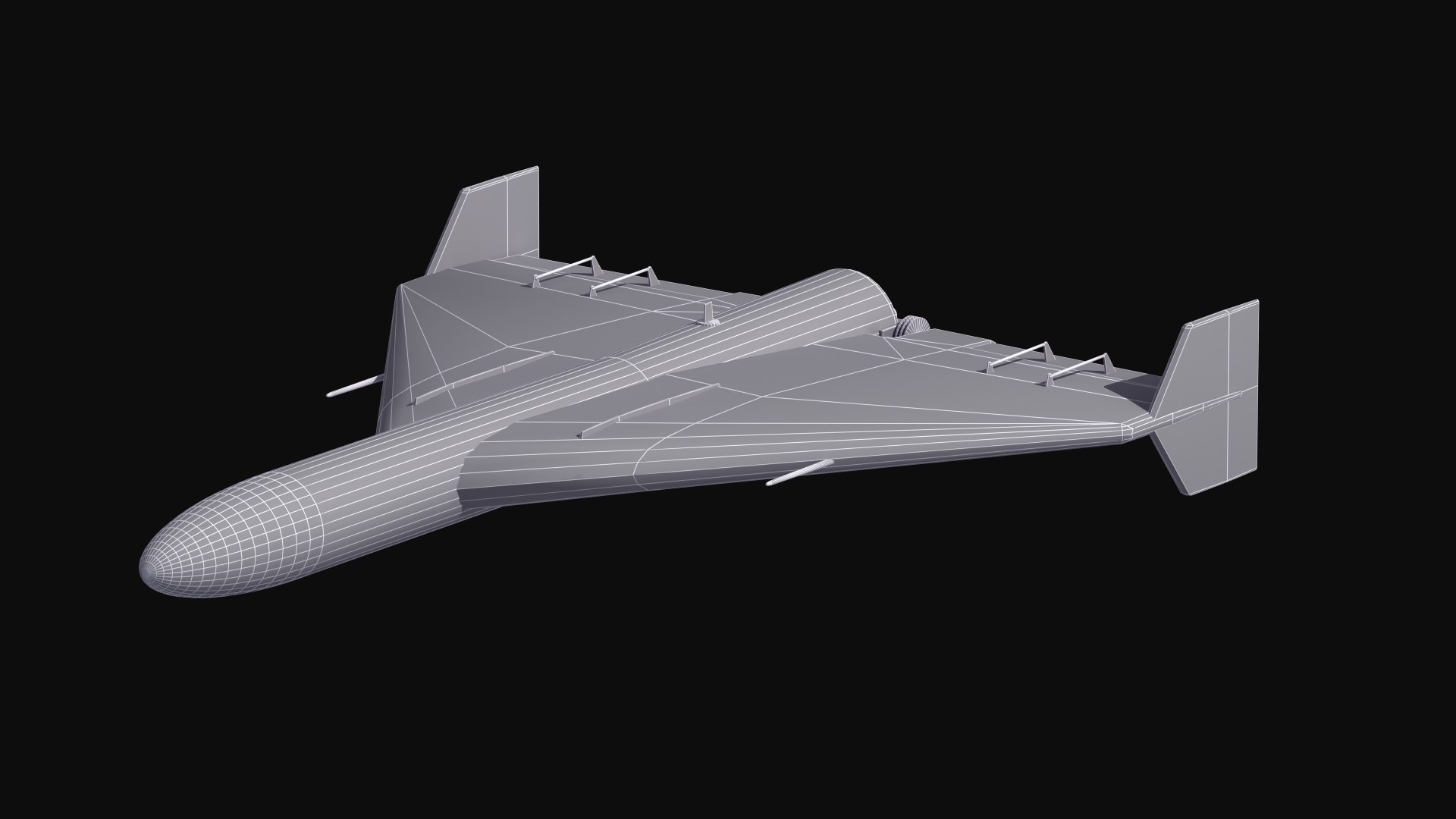 3D Shahed-136 Attack Drone - TurboSquid 2217702