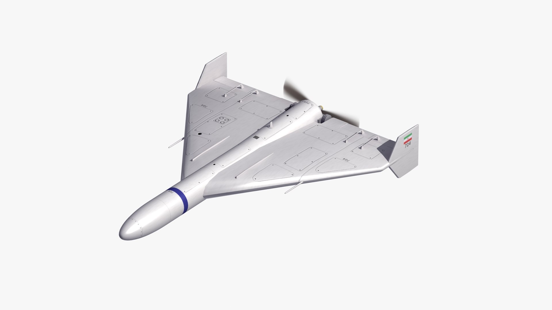 3D Shahed-136 Attack Drone - TurboSquid 2217702