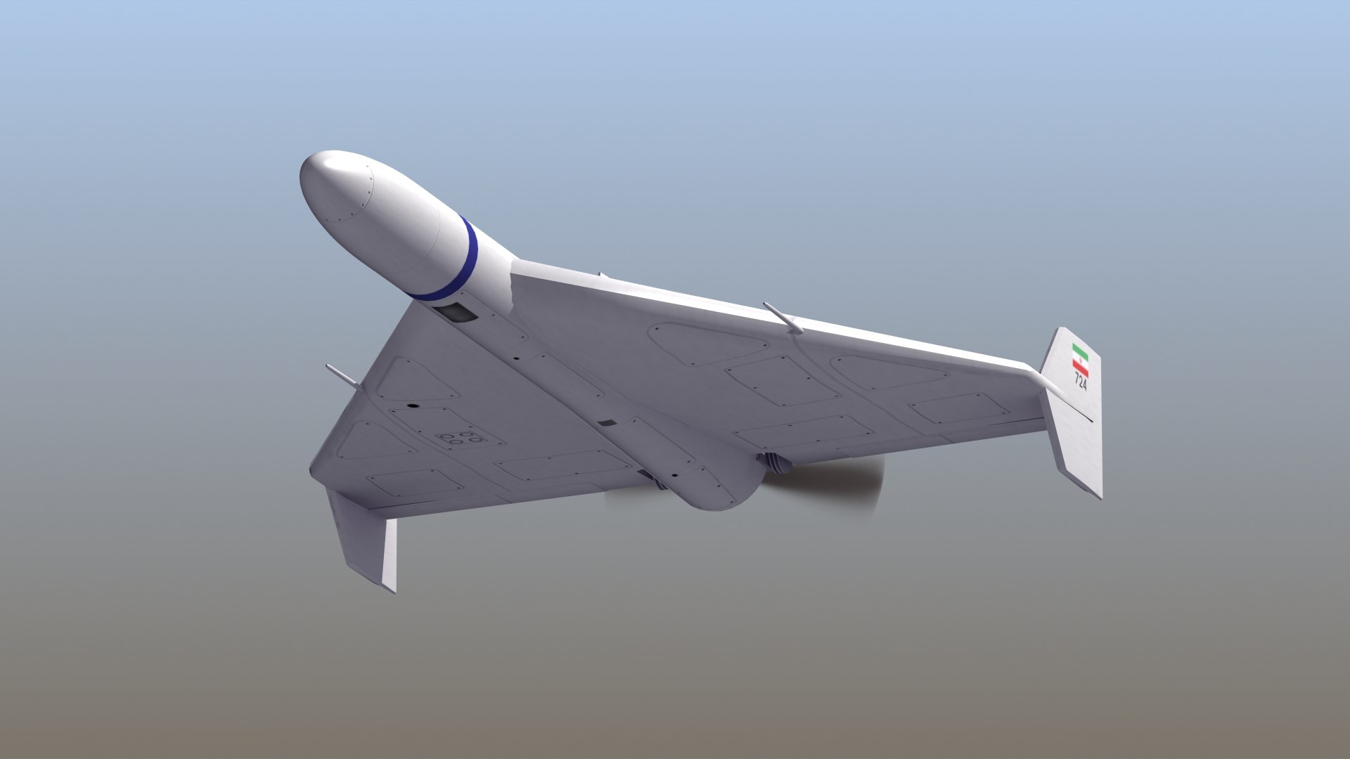 3D Shahed-136 Attack Drone - TurboSquid 2217702