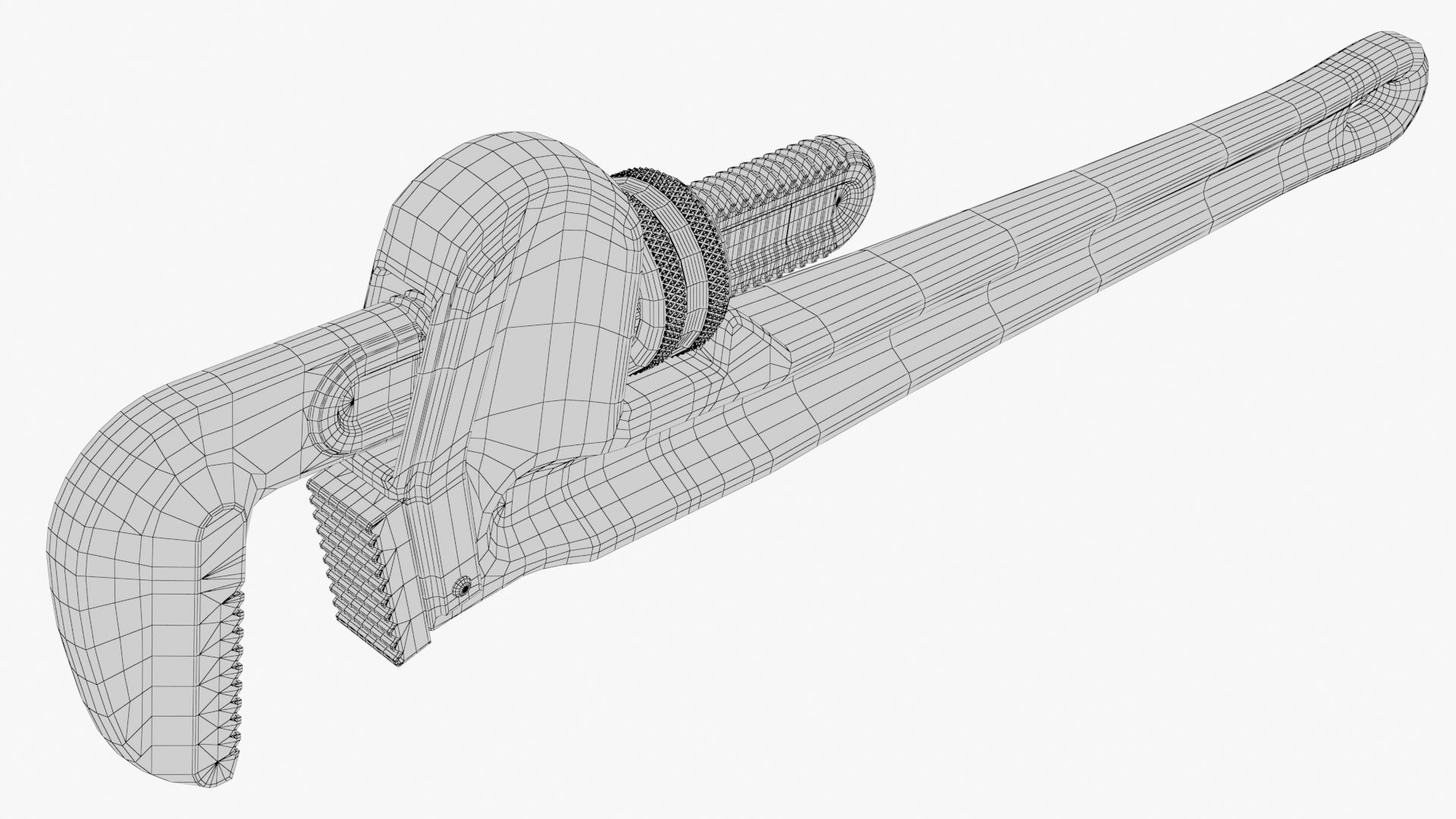 3D Adjustable Wrench 01 - TurboSquid 1859898