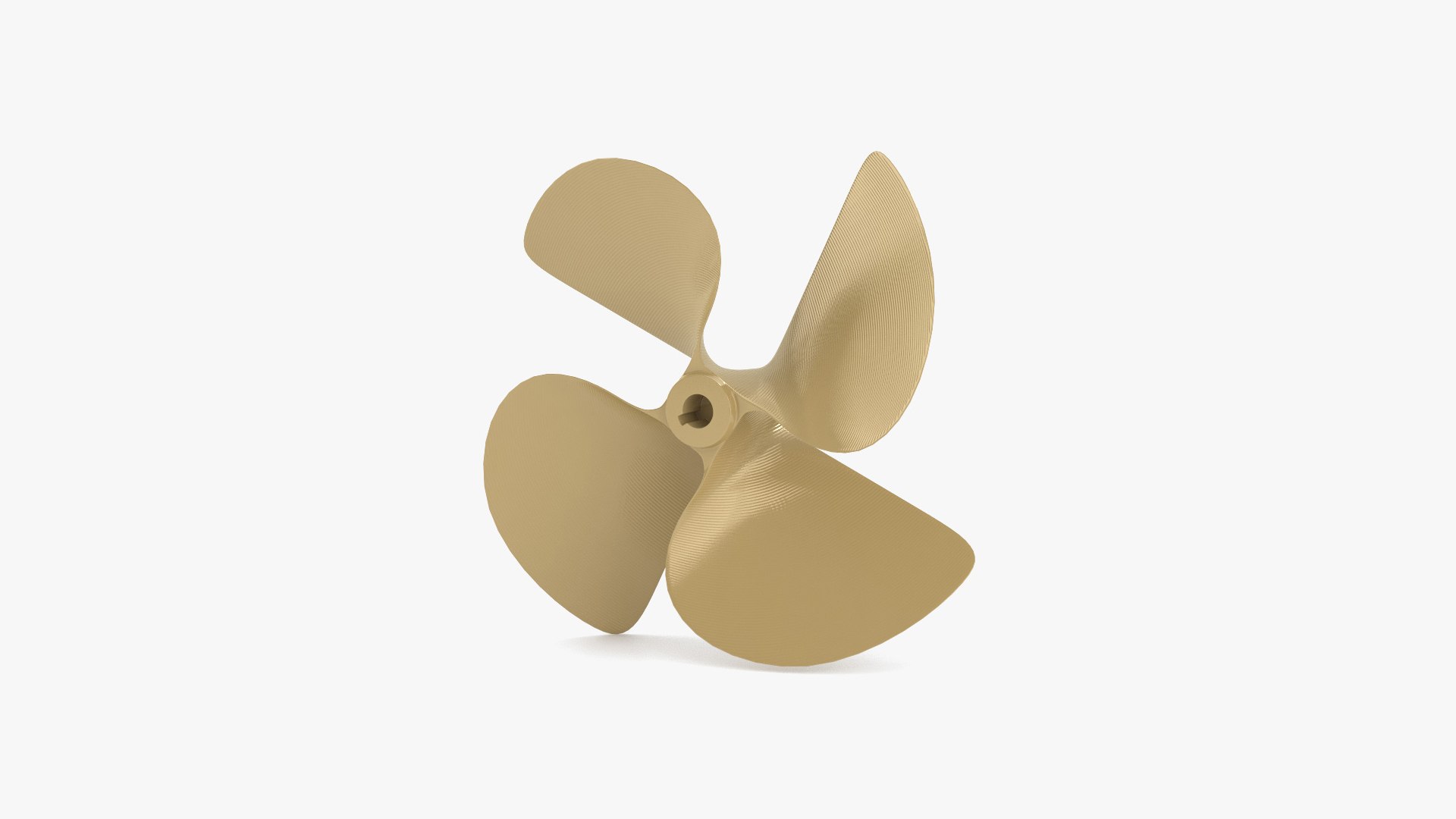 4 Blade Boat Propeller 3D Model - TurboSquid 2002747