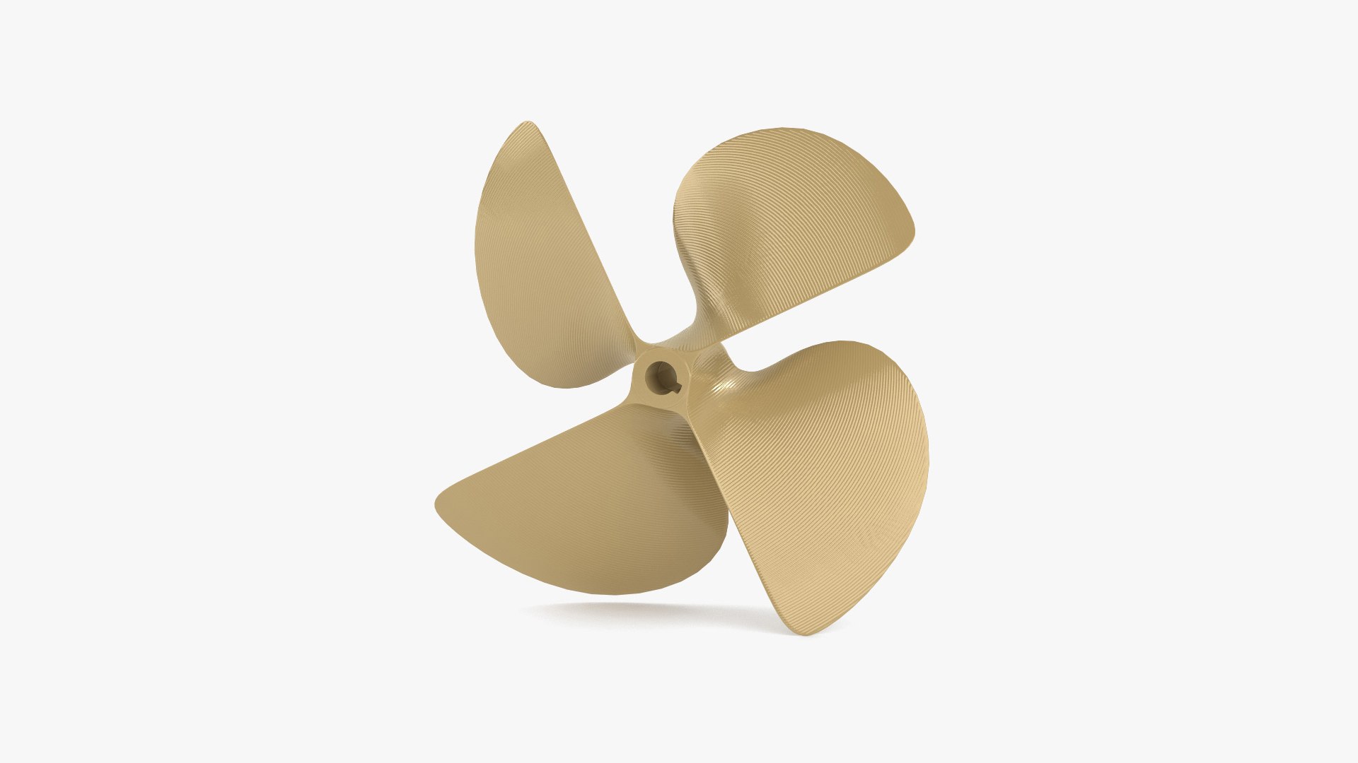 4 Blade Boat Propeller 3D model - TurboSquid 2002747