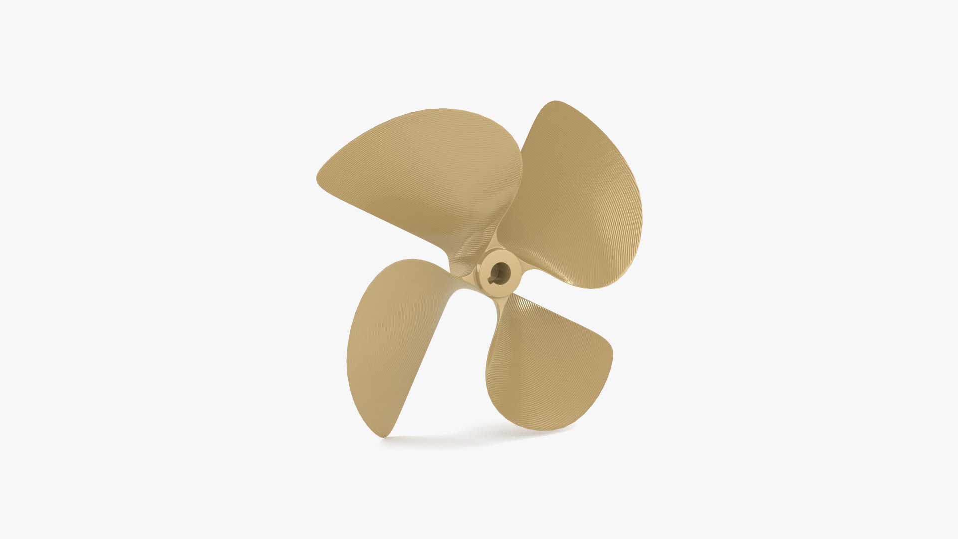4 Blade Boat Propeller 3D Model - TurboSquid 2002747