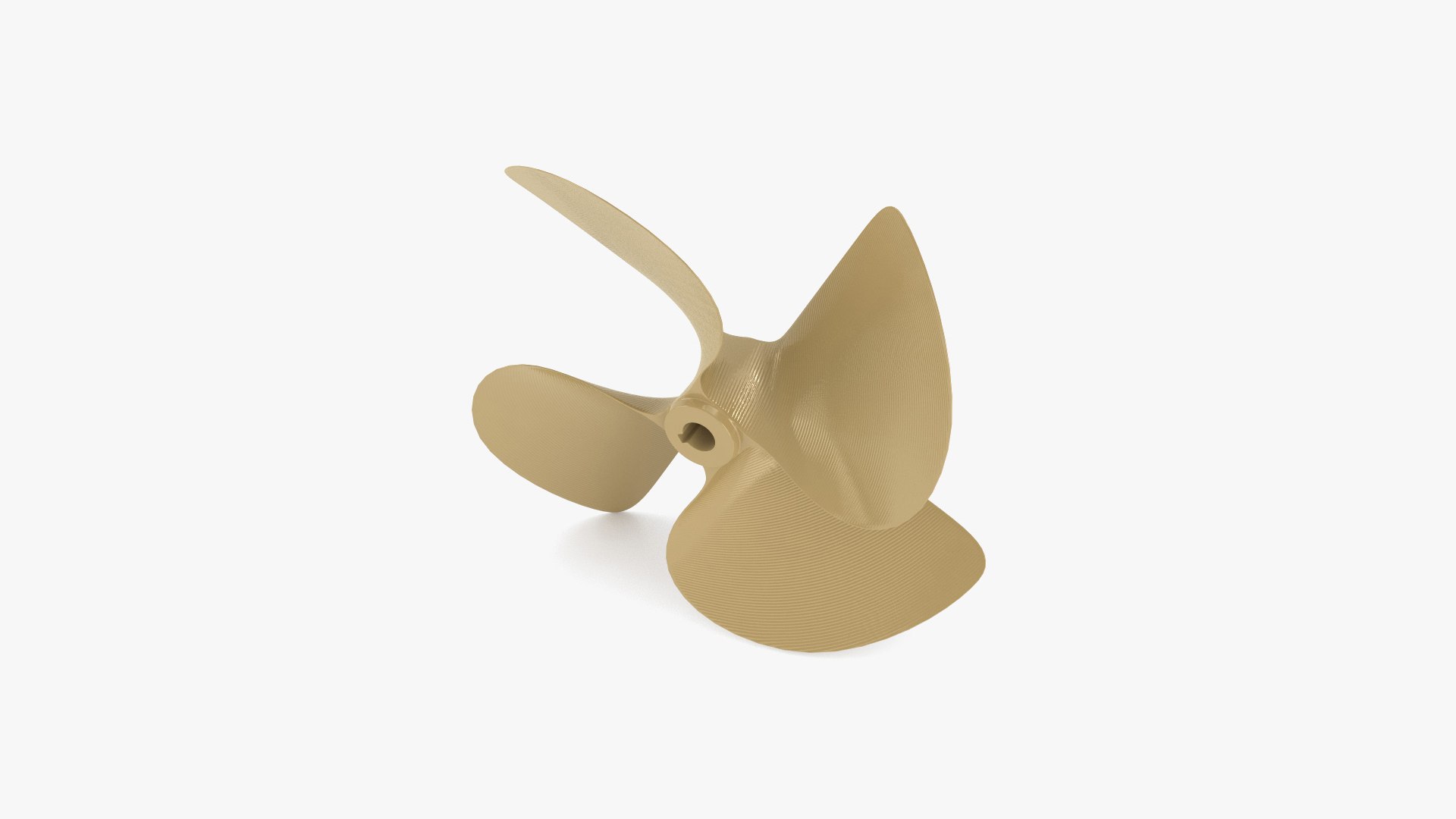 4 Blade Boat Propeller 3D Model - TurboSquid 2002747
