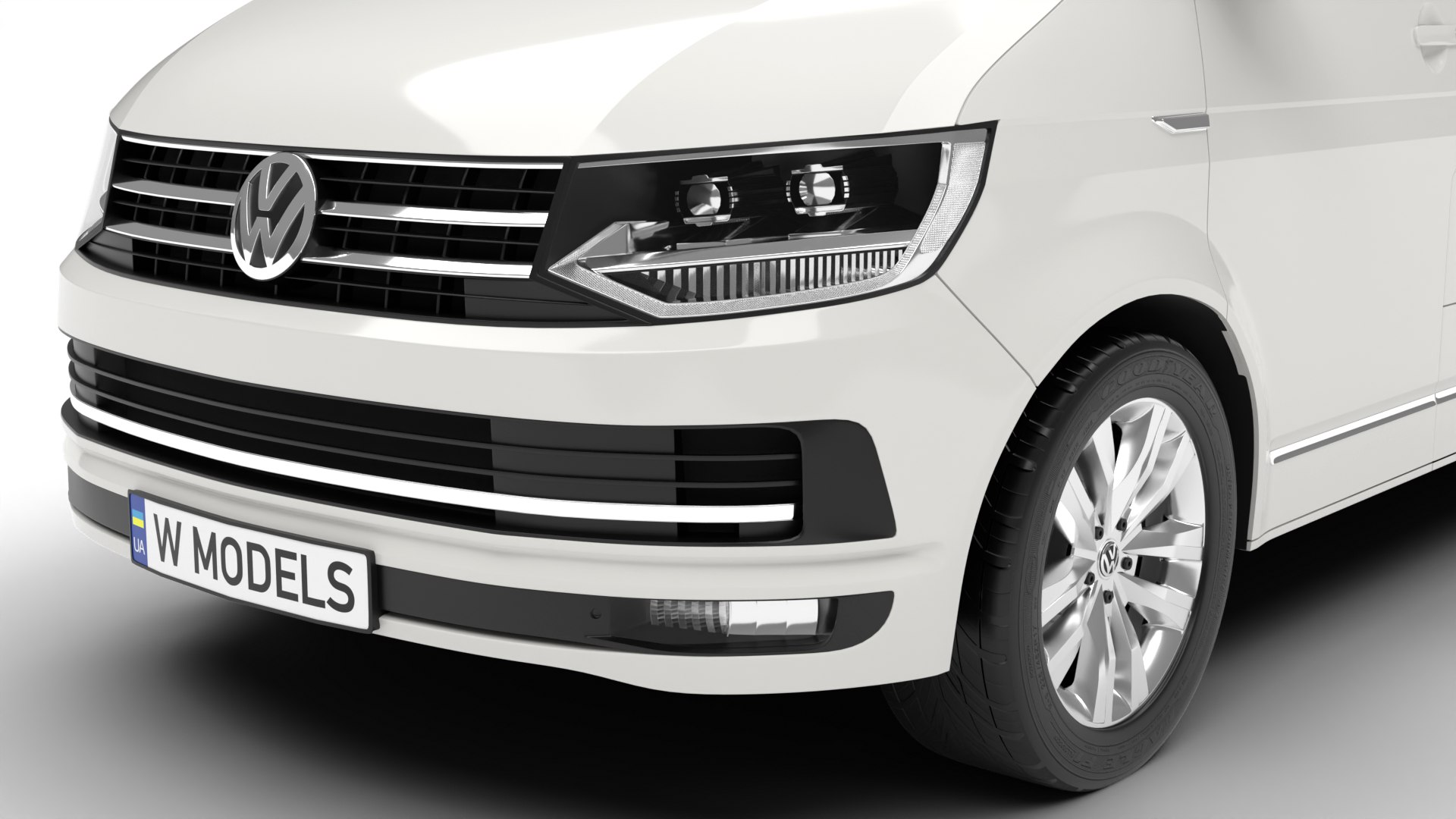 Volkswagen Tranporter T6 Multivan 2019 3d Model 3D Model - TurboSquid ...