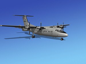 DHC Dash 7 3D Models for Download | TurboSquid