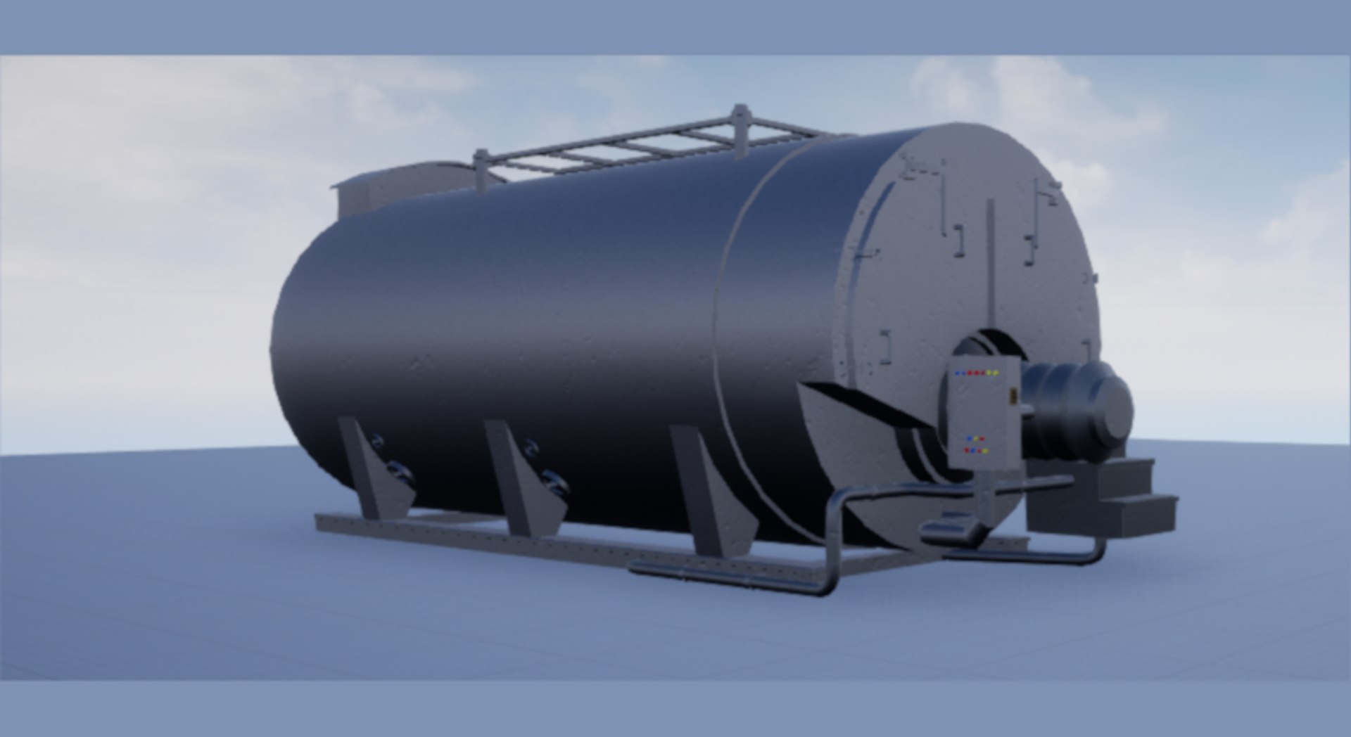 3D Boiler Industry - TurboSquid 1343352