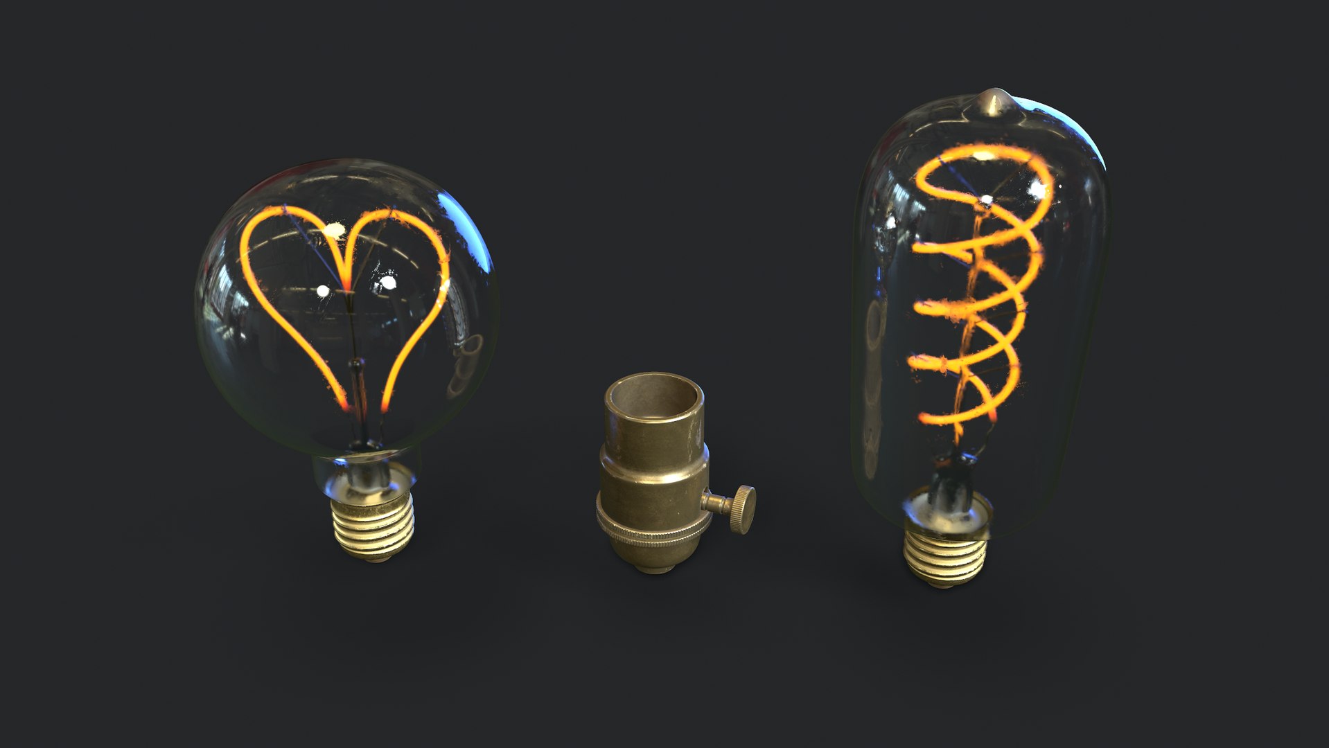 Light Bulbs 3D Model - TurboSquid 1636730