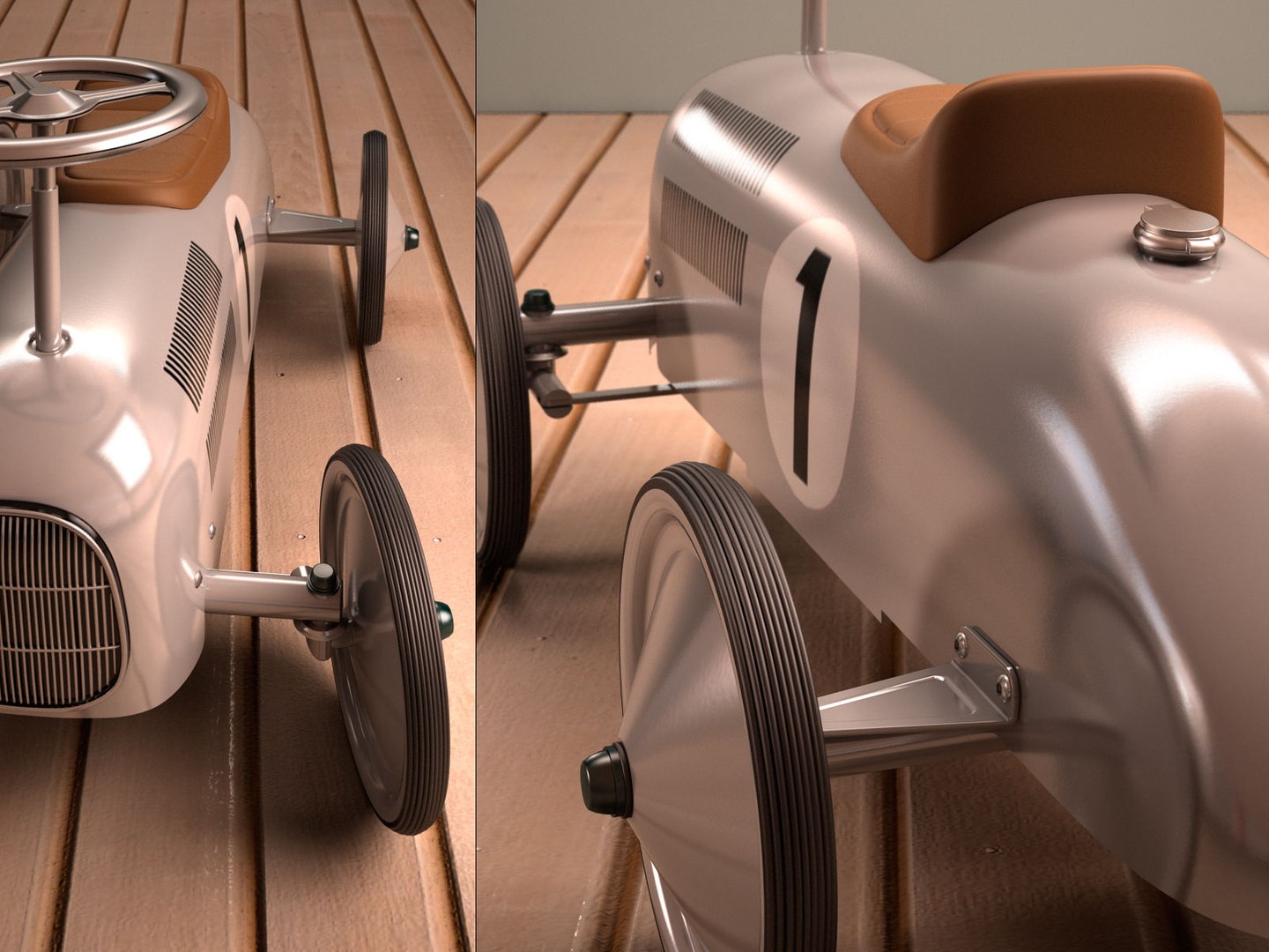 3D Great Gizmos Classic Racer Model - TurboSquid 1225692