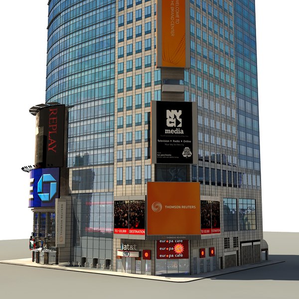thomson reuters 3 square 3d max