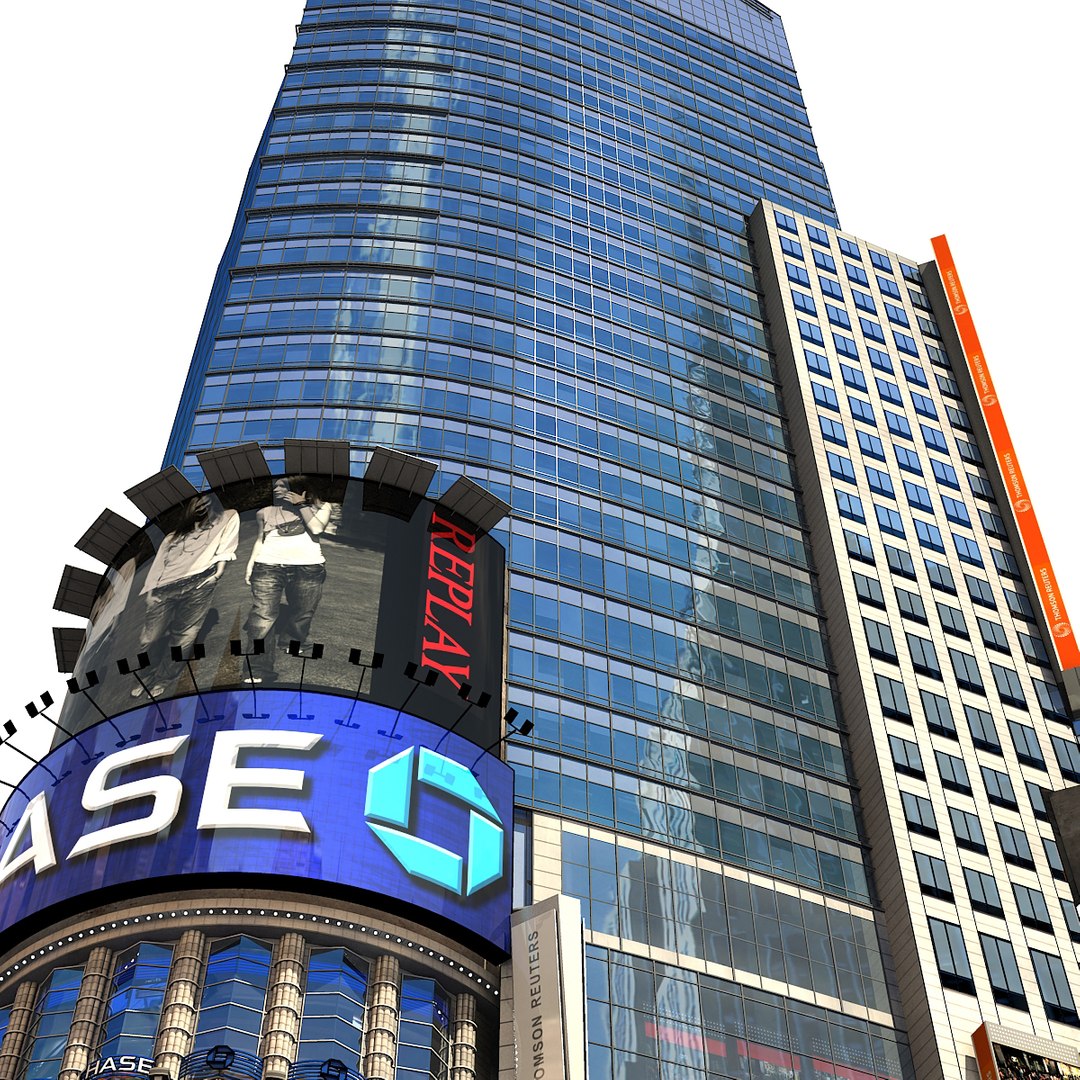 Thomson Reuters 3 Square 3d Max