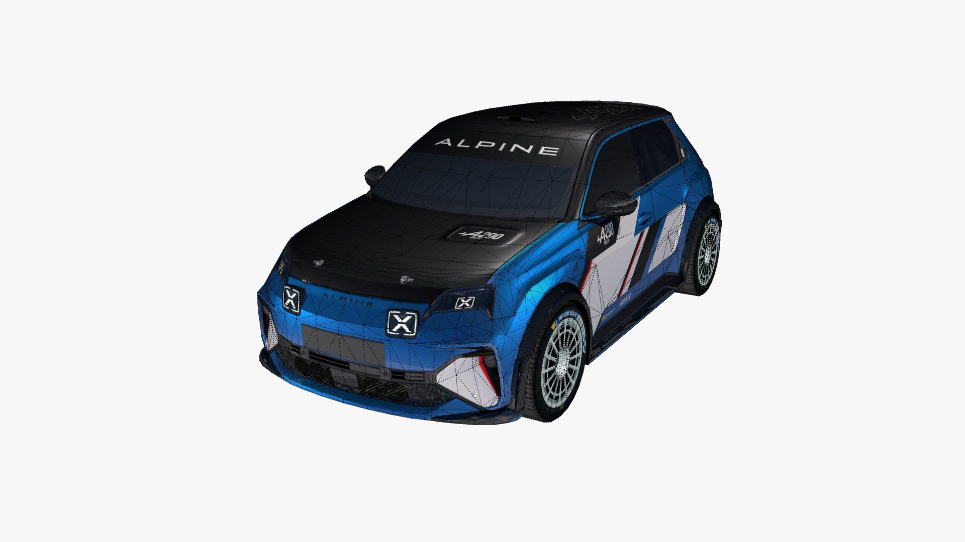 3D Alpine A290 Rallye 2026 - TurboSquid 2433213