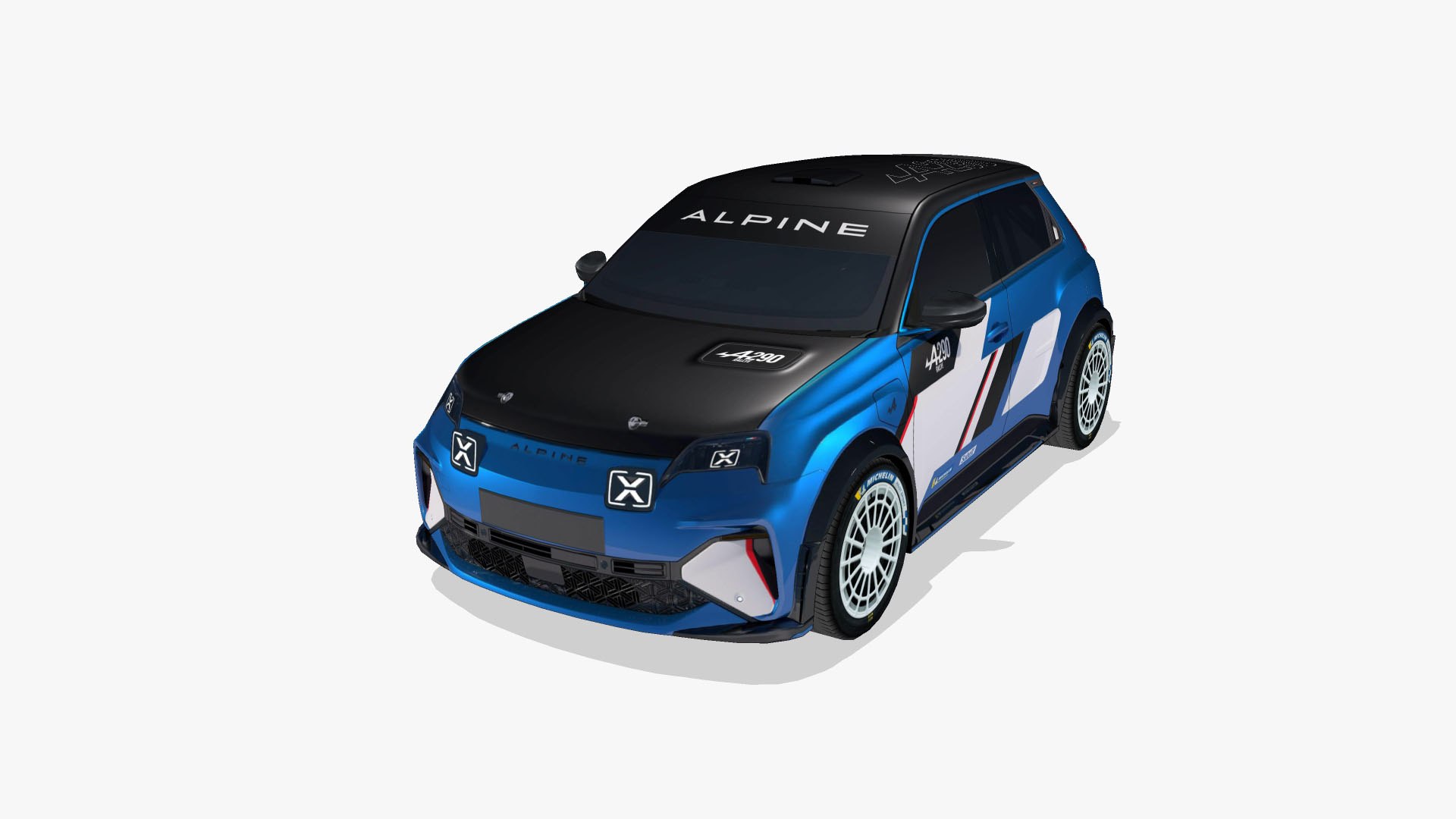 3D Alpine A290 Rallye 2026 - TurboSquid 2433213